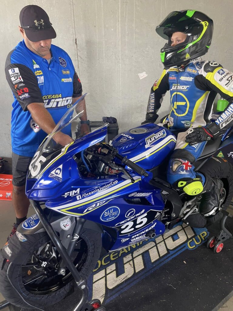 Liam Fookes #25 | ASBK Oceania Junior Cup - Motorcycling Northern Territory