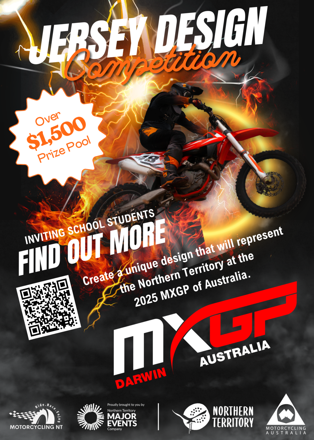 Design Motorcycling NT MXGP Team Jersey - Motorcycling Northern Territory